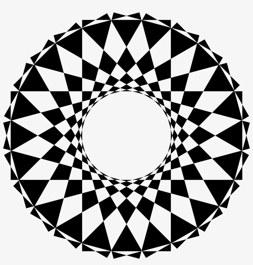 This Free Icons Png Design Of Art Deco Checkered Frame - Free ...