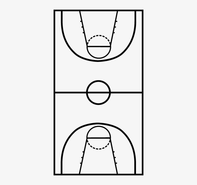 Basketball Court Sticker - Basketball Coat - Free Transparent PNG ...