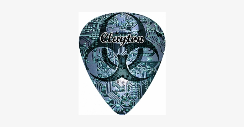 Clayton Bio Hazard Guitar Pick Standard - Emblem - Free Transparent PNG ...