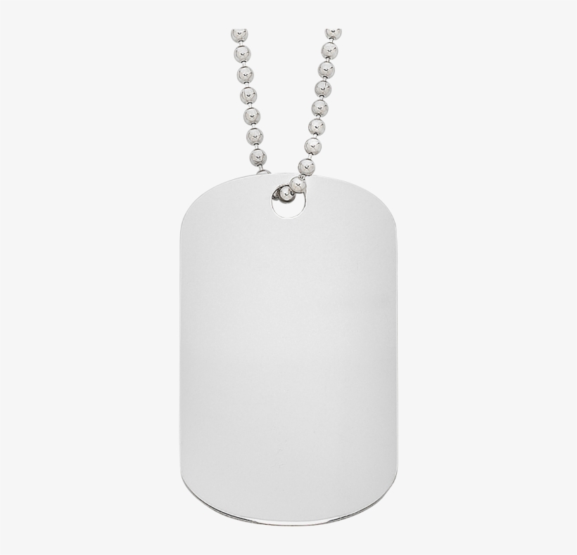 Sterling Silver Dog Tags - Free Transparent PNG Download - PNGkey