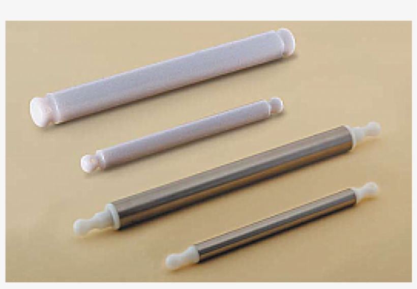 Rotating Stainless Steel Rolling Pin - Pipe - Free Transparent PNG ...