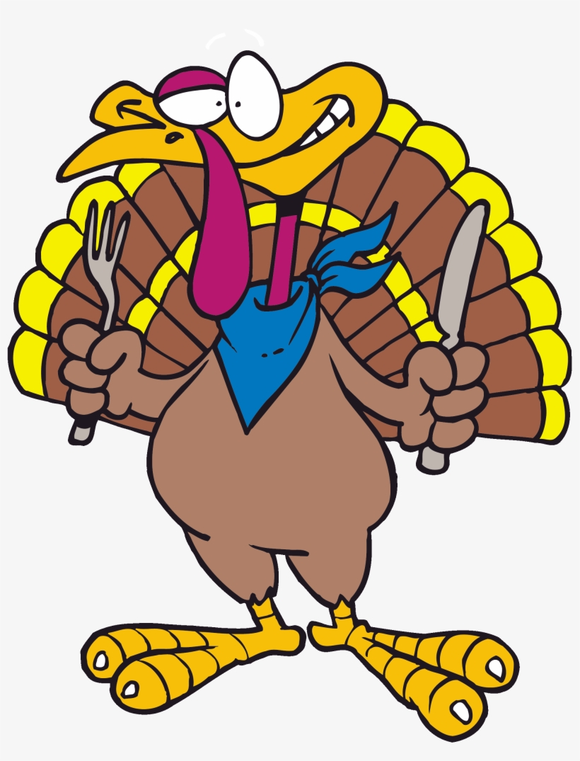Cartoon Picture Of Turkey - Eaten Too Much Turkey - Free Transparent ...