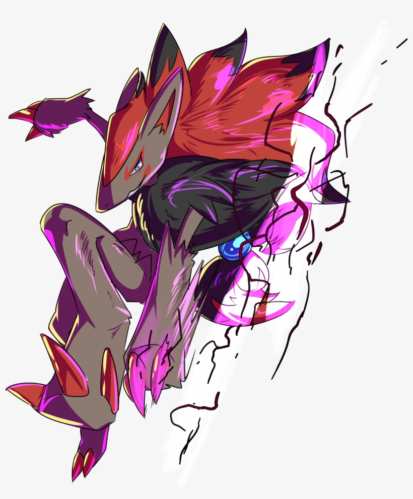 Zoroark - Illustration - Free Transparent PNG Download - PNGkey