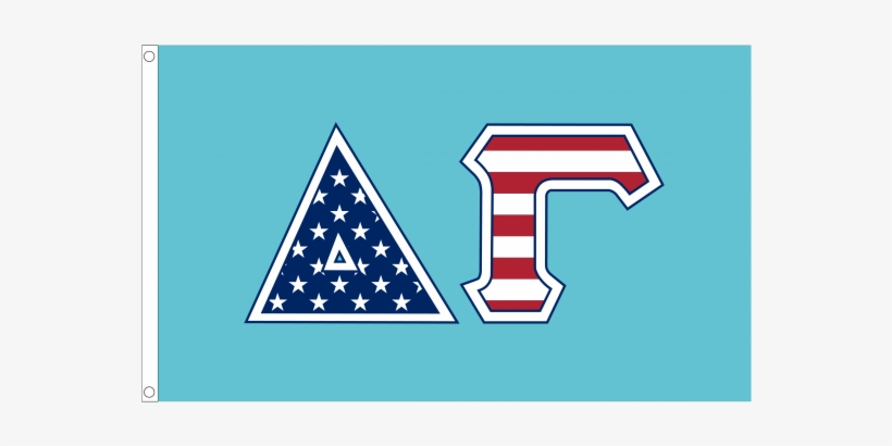 American Flag Greek Flag - Triangle - Free Transparent PNG Download ...