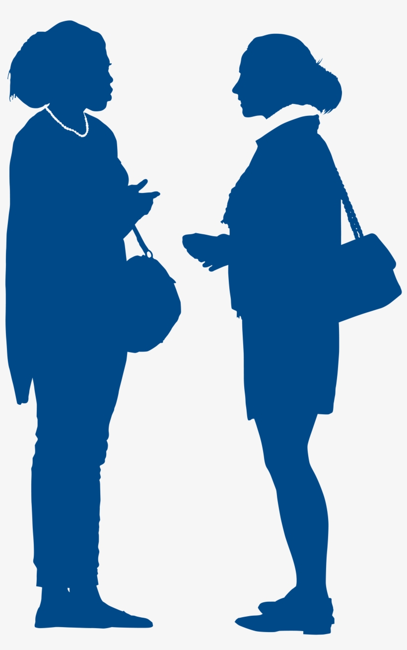 Women Talking Heritageblue - Illustration - Free Transparent PNG ...