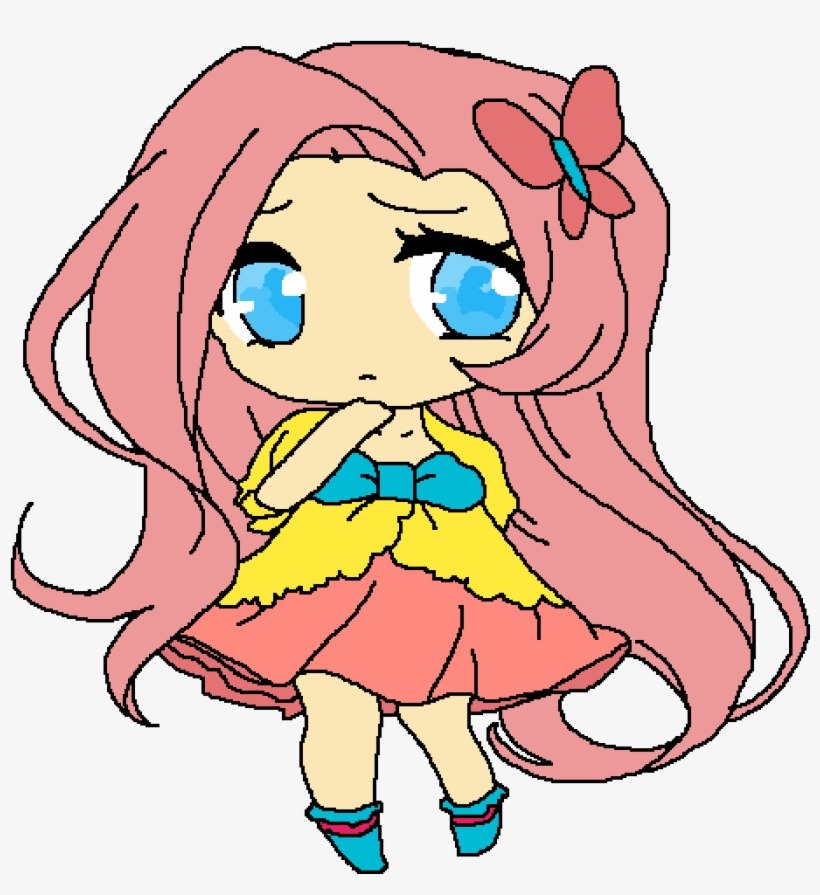 Human Fluttershy Anime