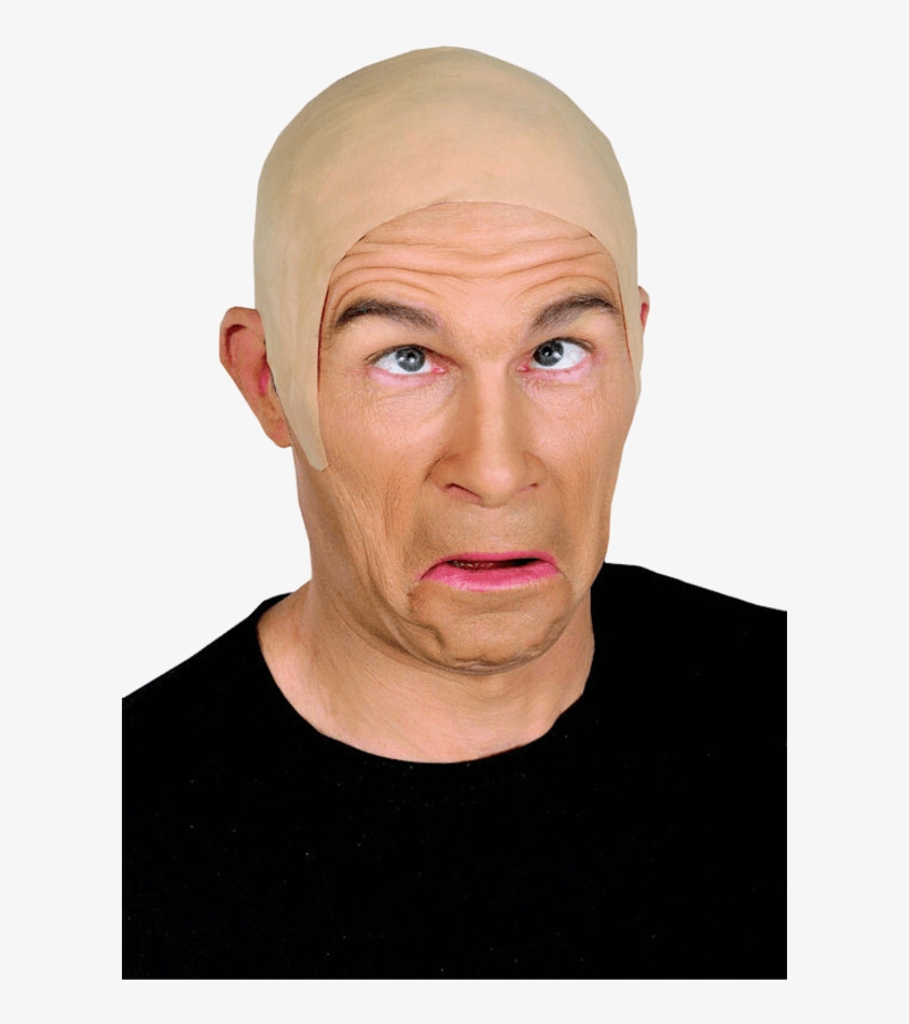 Bald Cap - Man With Bald Cap - Free Transparent PNG Download - PNGkey
