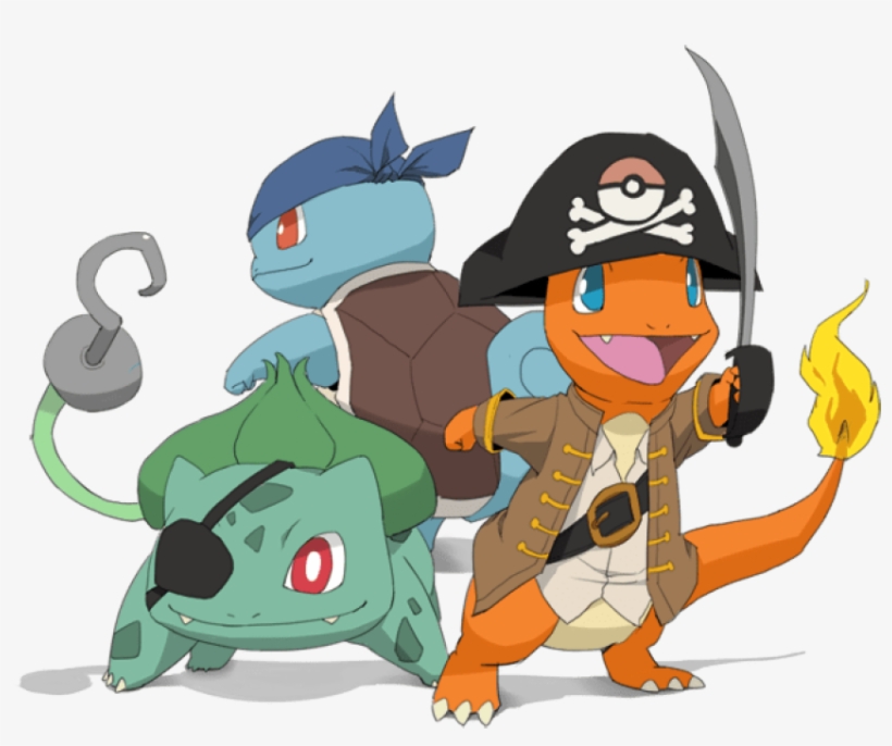 Free Png Download Pikachu With Eye Patch Png Images - Pokemon Squirtle ...