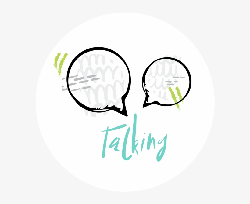 Talking - Circle - Free Transparent PNG Download - PNGkey