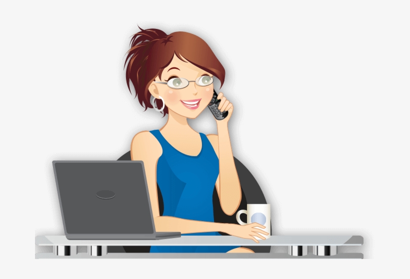 How It Works - Receptionist Transparent - Free Transparent PNG Download ...