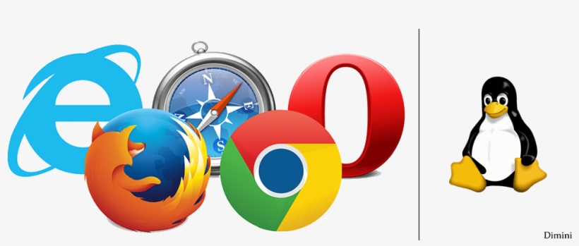 Browser Olympics Logo - Linux Penguin - Free Transparent PNG Download ...