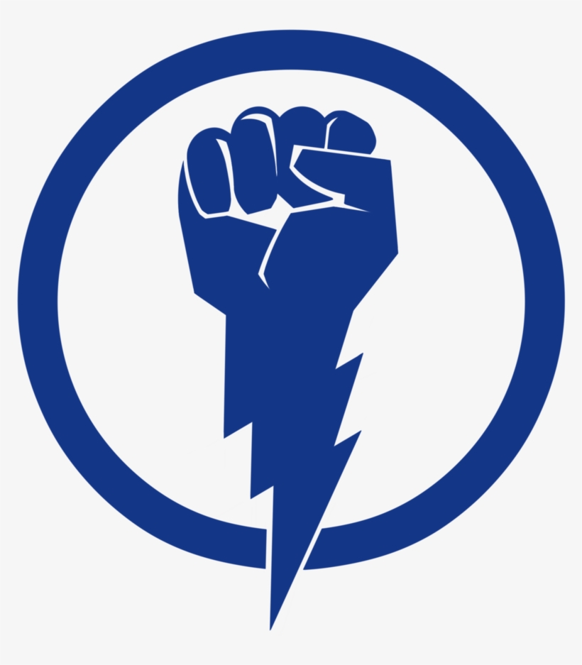 Black Lightning Dc Logo - Free Transparent PNG Download - PNGkey