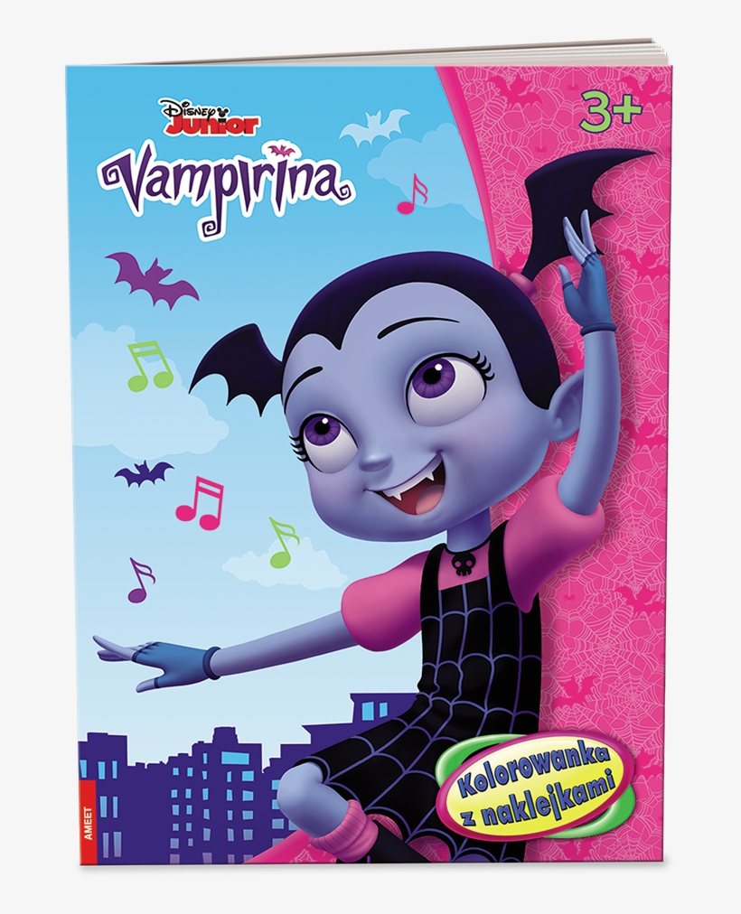 Na-67a - Kolorowanka Z Naklejkami Vanpirina - Free Transparent PNG ...