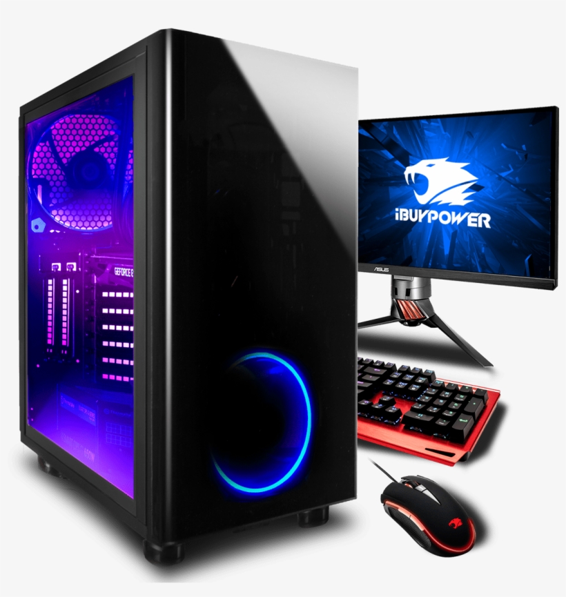 Gamer Paladin Z840 - Ibuypower Gaming Pc Desktop - Free Transparent PNG ...