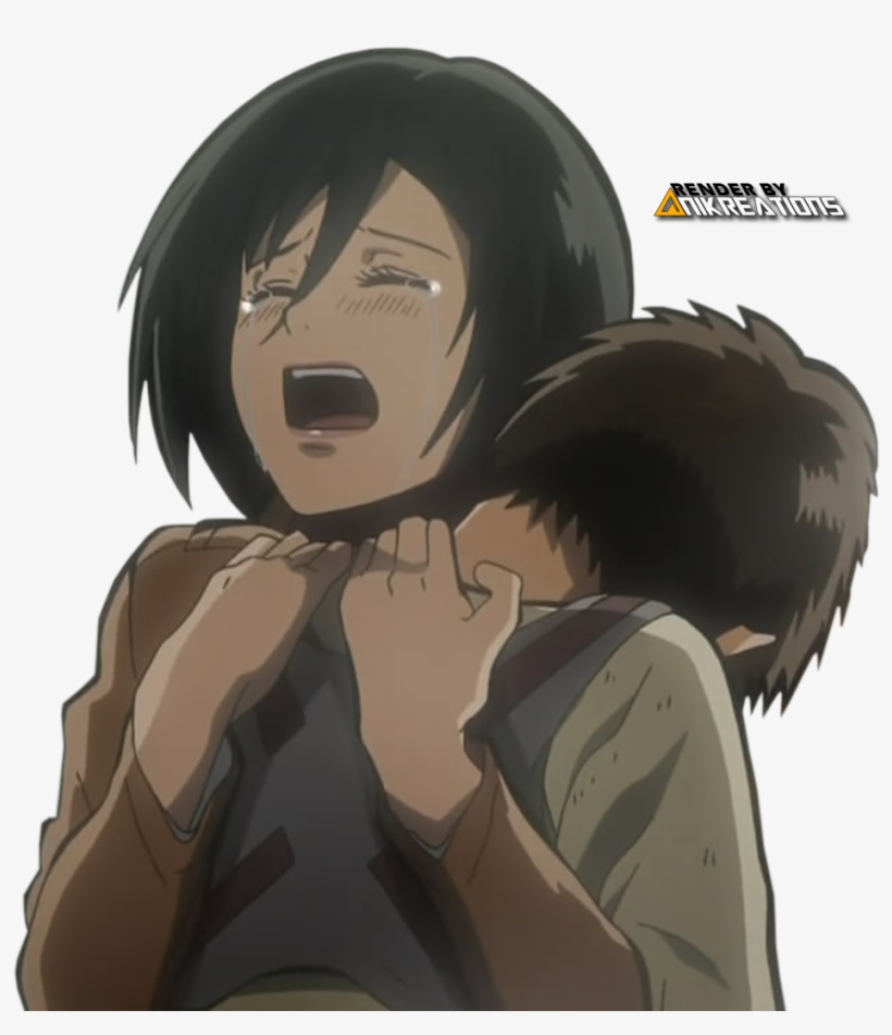 Anime Render Eren X Mikasa - Cartoon - Free Transparent PNG Download ...