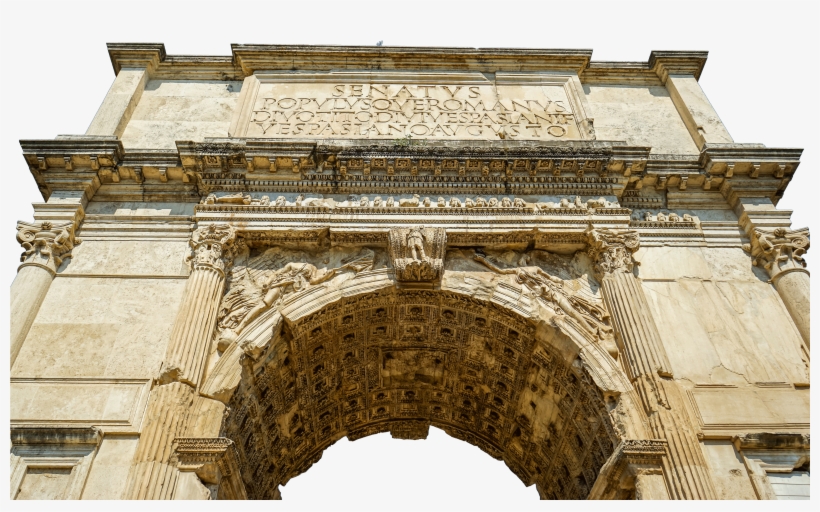 Arc De Triomphe - Arch Of Titus - Free Transparent PNG Download - PNGkey