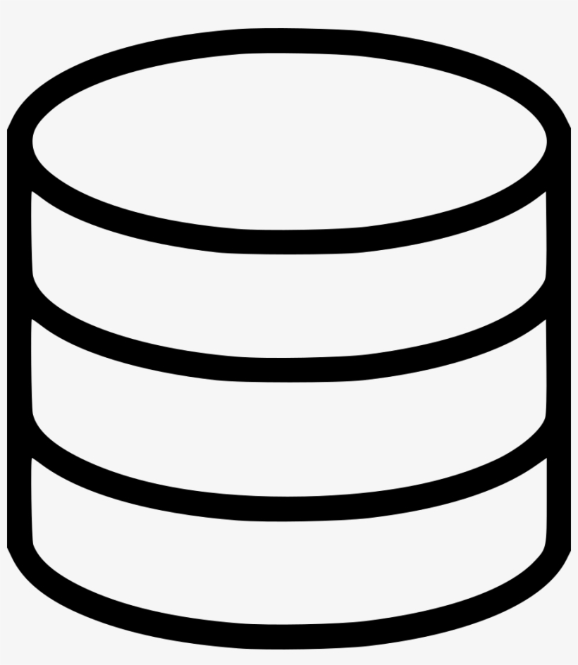 Png File Svg - White Database Icon Transparent - Free Transparent PNG ...