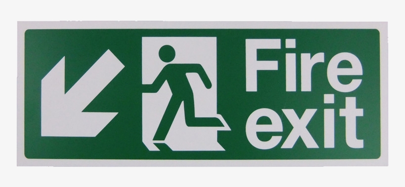 Fire Exit Sign Leeds - Fire Exit Signs - Free Transparent PNG Download ...