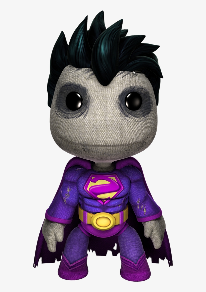 17 12 26 510 Bizarrofront - Sackboy Superman - Free Transparent PNG ...