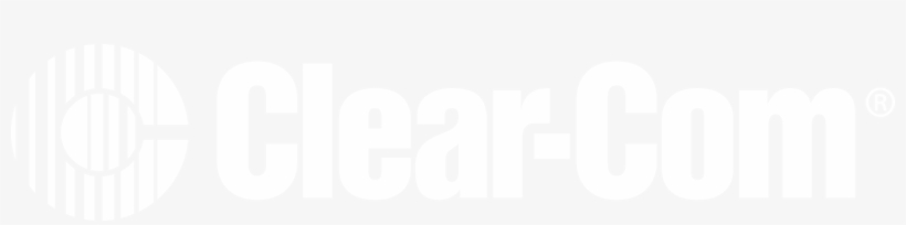 Clear-com Logo White - Graphic Design - Free Transparent PNG Download ...