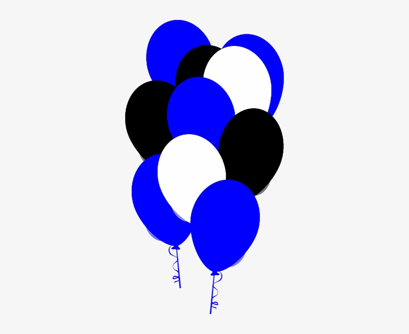 Balloon Bouquet Svg Clip Arts 318 X 590 Px - Free Transparent PNG ...