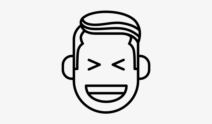 Laughter Face Vector - Anguish Icon - Free Transparent PNG Download ...