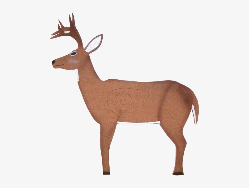 Oncore Targets Standing Deer Self-healing Archery Target - Free ...