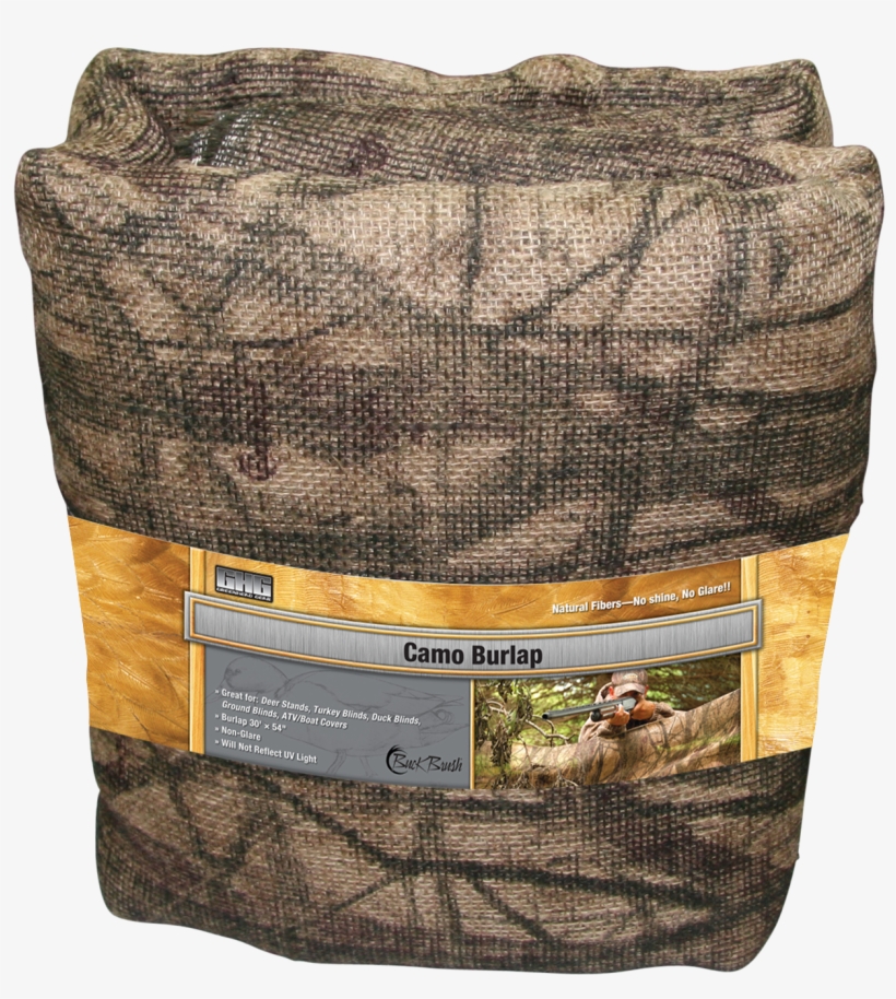 Memphis Net & Twine 30' X 54" Avery Camo Burlap - Free Transparent PNG ...