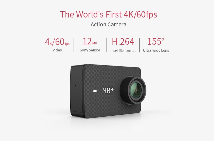 Salt Transparent 60fps - Yi Technology 4k+ Plus Action Camera 4k @60fps ...