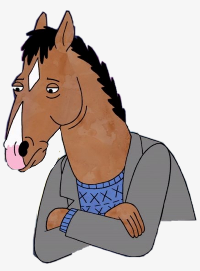 Bojackhorseman Sticker - Bojack Horseman Sad - Free Transparent PNG ...