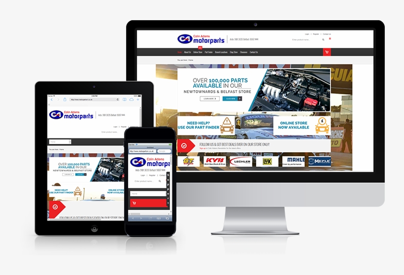 Ecommerce Web Design For Colin Adams - Dicker Data Web Portal Customer ...