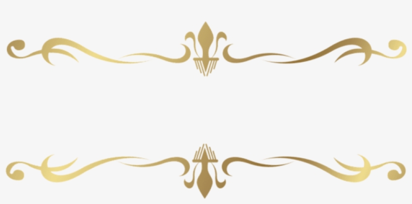 Free Png Download Transparent Deco Border Elenets Clipart - Decorative ...