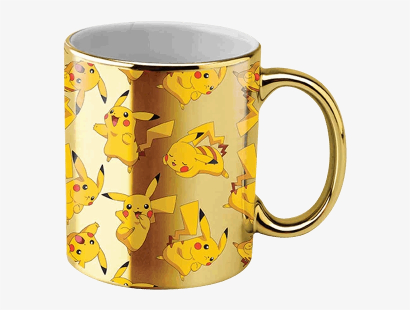 Pikachu Collage Metallic Mug - Pokemon Mug - Free Transparent PNG ...