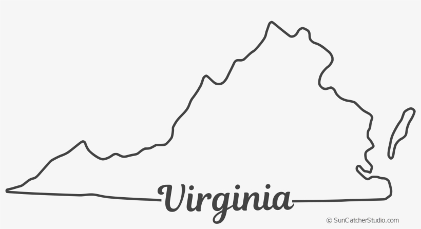 Virginia Outline Graphic