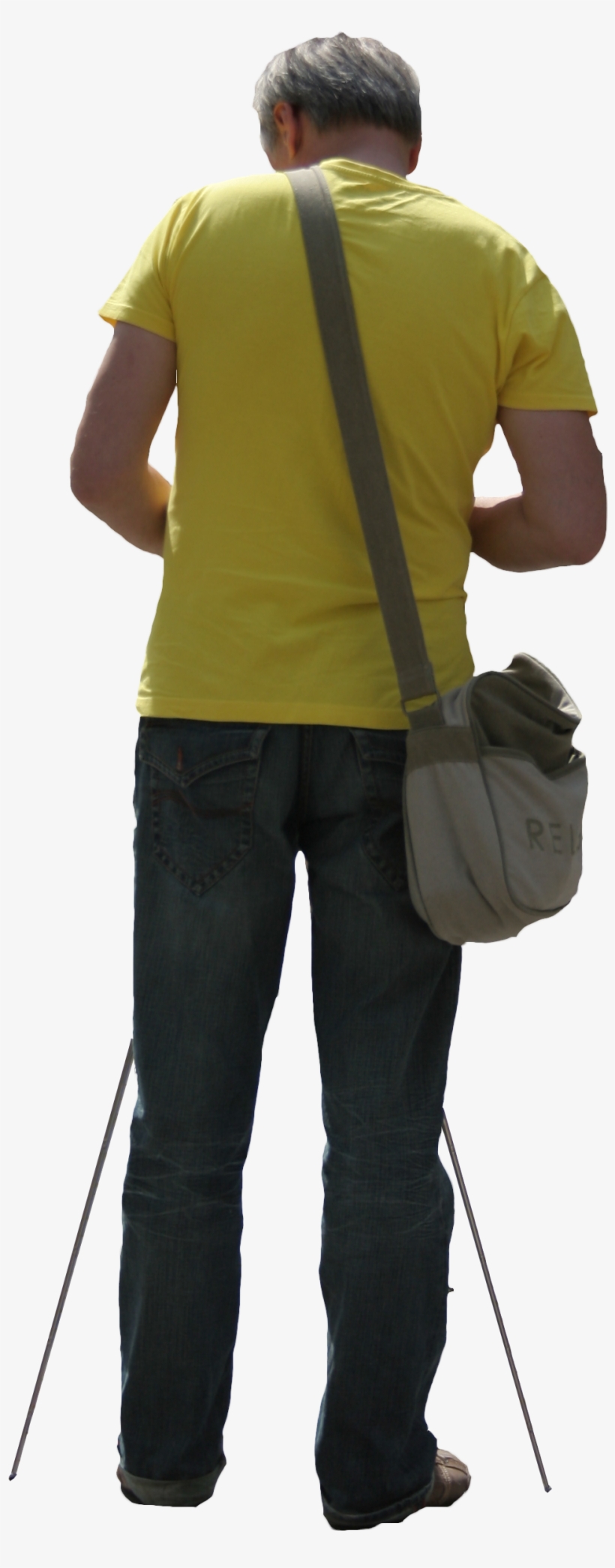 2d People, Back - Standing - Free Transparent PNG Download - PNGkey