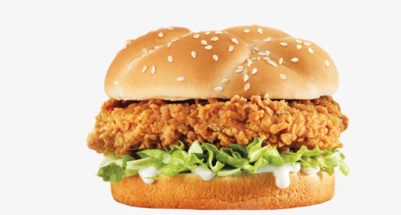 Zinger Original Burger - Fast Food - Free Transparent PNG Download - PNGkey