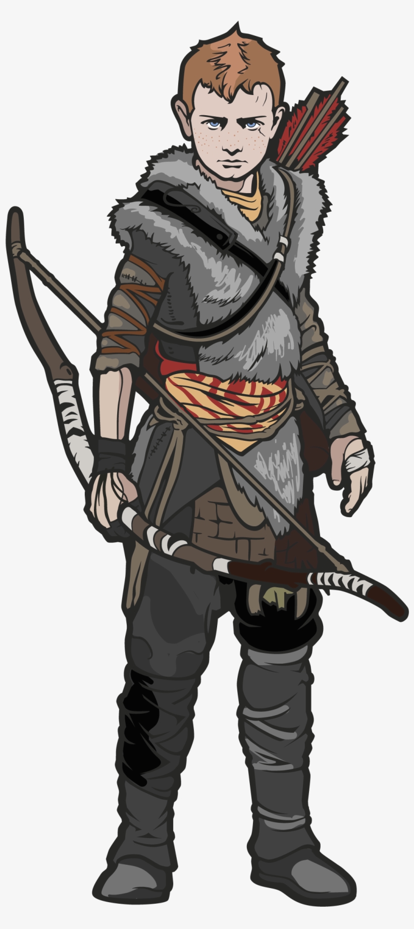 Atreus - Cartoon - Free Transparent PNG Download - PNGkey
