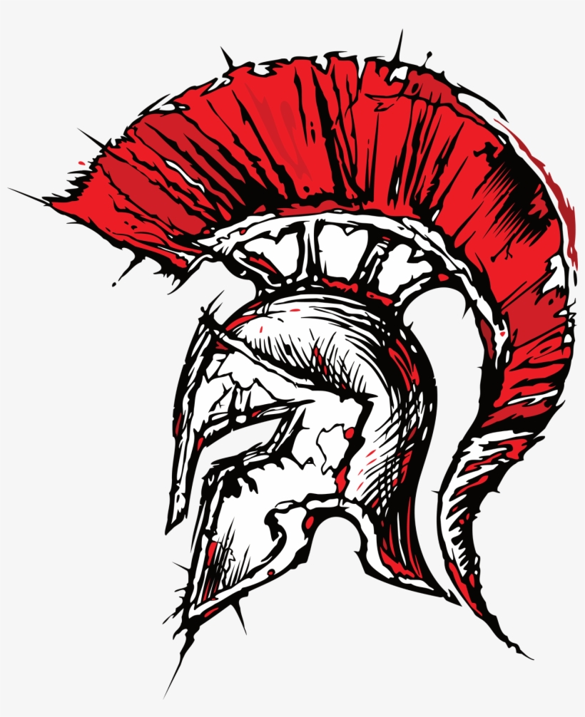 Cool Spartan Helmet - Free Transparent PNG Download - PNGkey