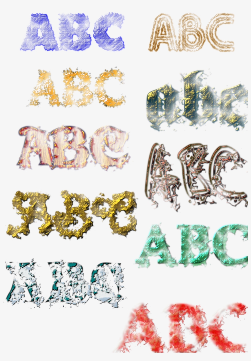 This Free Icons Png Design Of Ten Text Textures - Free Transparent PNG ...