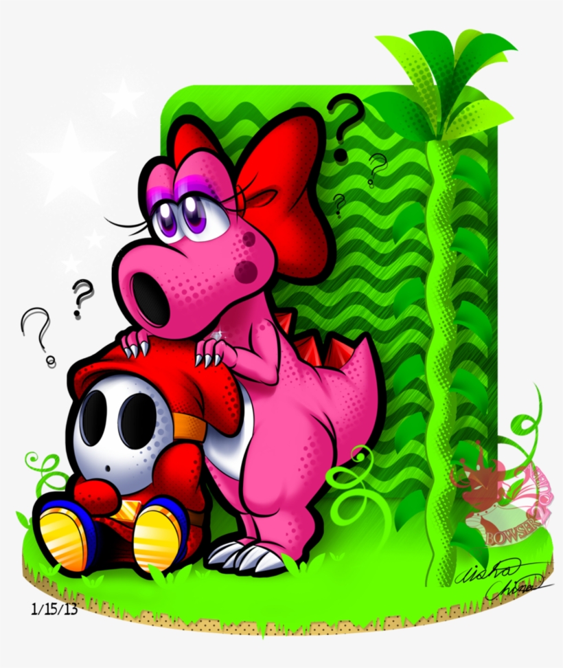 Shy Guy & Birdo - Mario Series - Free Transparent PNG Download - PNGkey