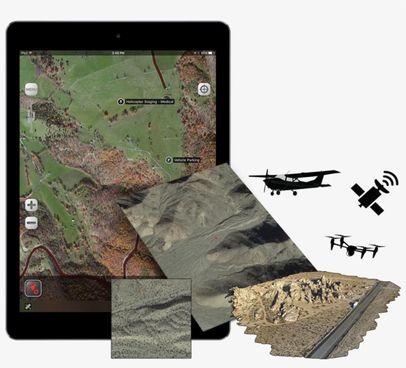 Advanced Mapping Graphic - Tablet Computer - Free Transparent PNG ...