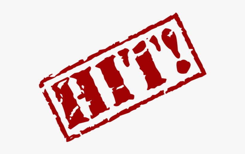 This Png File Is About Hit - Funny Rubber Stamp - Free Transparent PNG ...