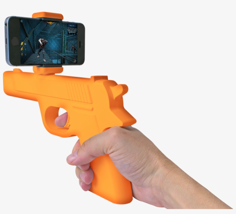 Augmented Reality Gaming Gun - Trigger - Free Transparent PNG Download ...