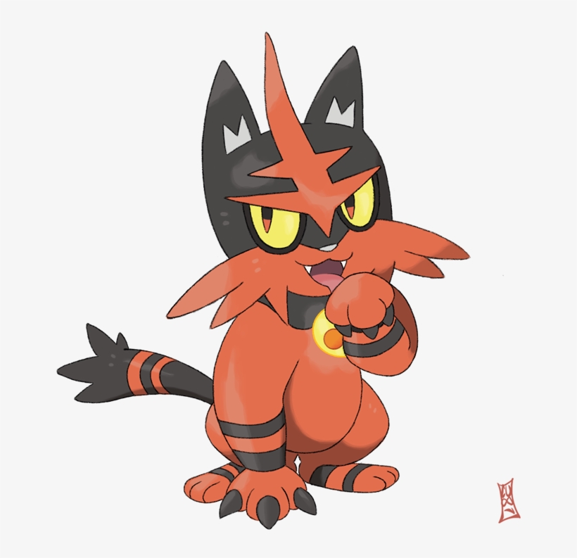 Buddy - Pokemon Torracat Png - Free Transparent PNG Download - PNGkey