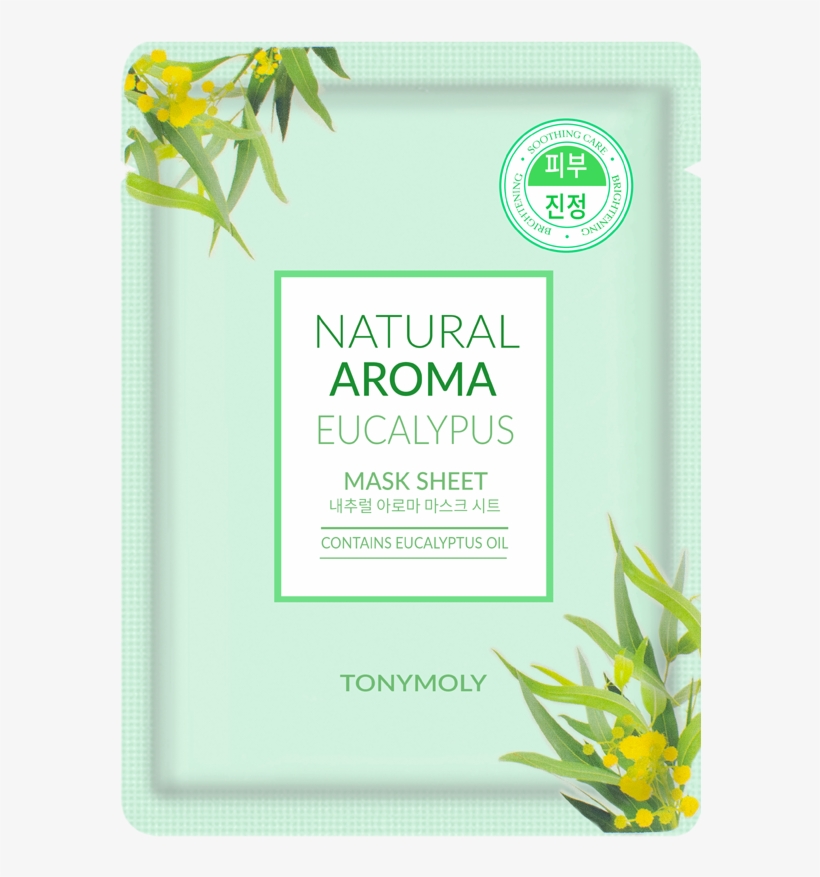 Tony Moly Natural Aroma- Eucalyptus - Natural Aroma Sheet Mask Png ...