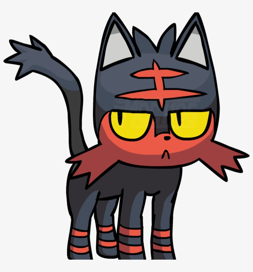 Mad Litten Pokemon - Free Transparent PNG Download - PNGkey