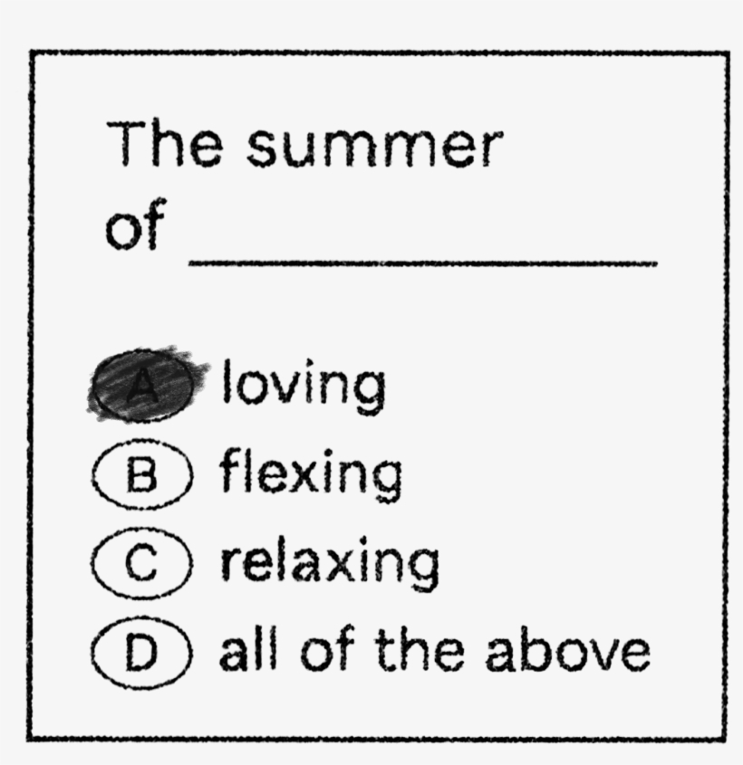 Summer Of Loving - Document - Free Transparent PNG Download - PNGkey