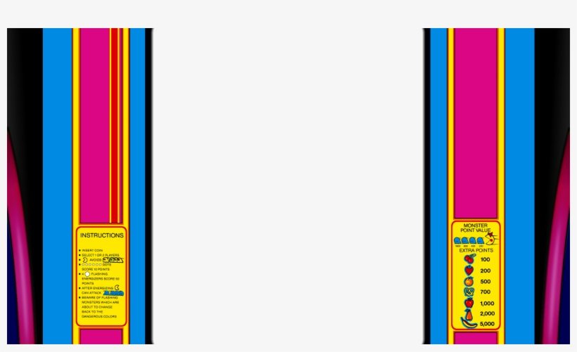 Mspacman - - Ms Pacman Bezel Vector - Free Transparent PNG Download ...