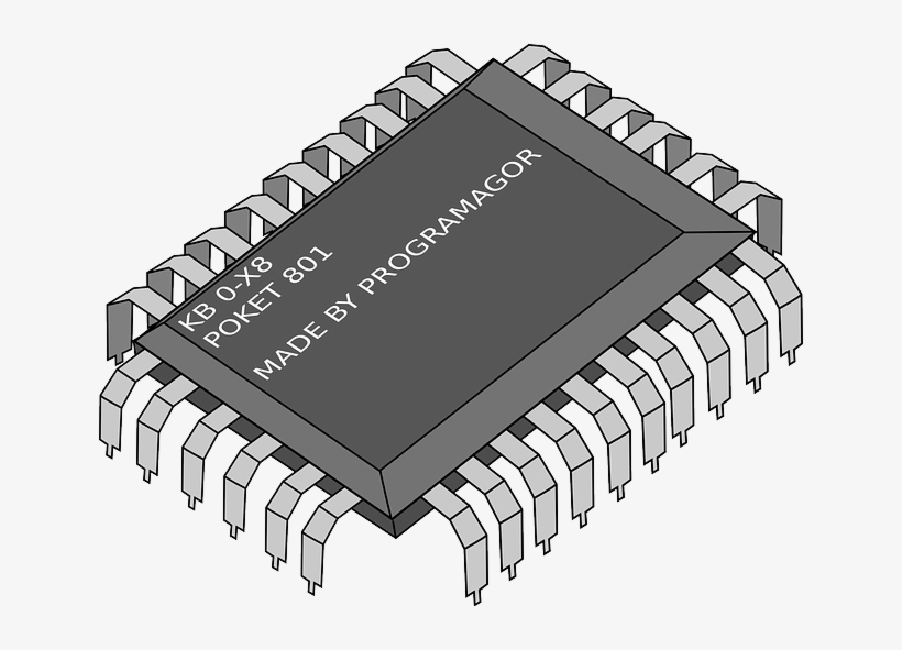 Computer, Cpu, Processor, Icon, Cartoon, Electronics - Integrated ...