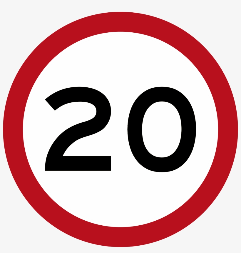 Speed Limit Tha B32 1 - Znak B 33 60 - Free Transparent PNG Download ...